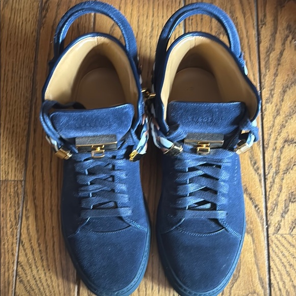 Buscemi | Shoes | Buscemi Blue Sneakers Suede Casual | Poshmark
